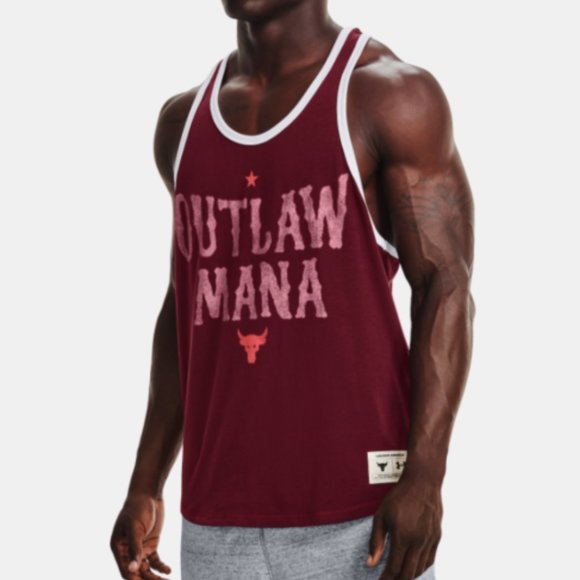 Shirts | Outlaw Mana Project Rock Tank Top Under Armour Mens Xxl Nwt ...
